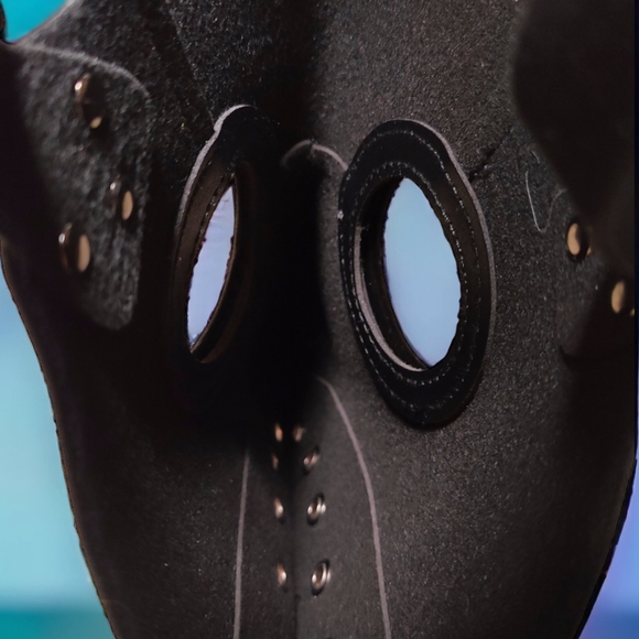 Accessories | Faux Leather Plague Doctor Cosplay Halloween Mask | Poshmark